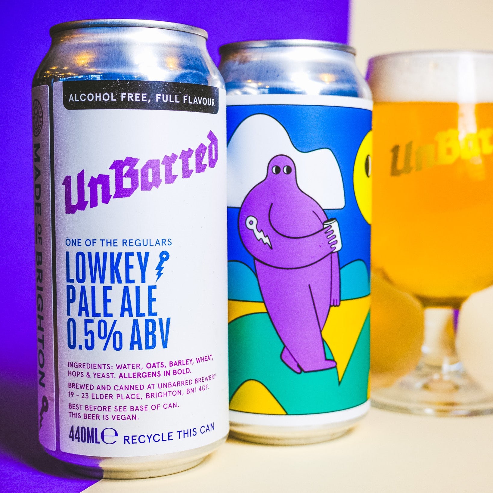 UnBarred LowKey 0.5% | Premium Alcohol-Free Craft Beer – UnBarred ...
